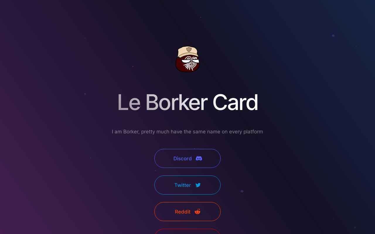 Borker Card